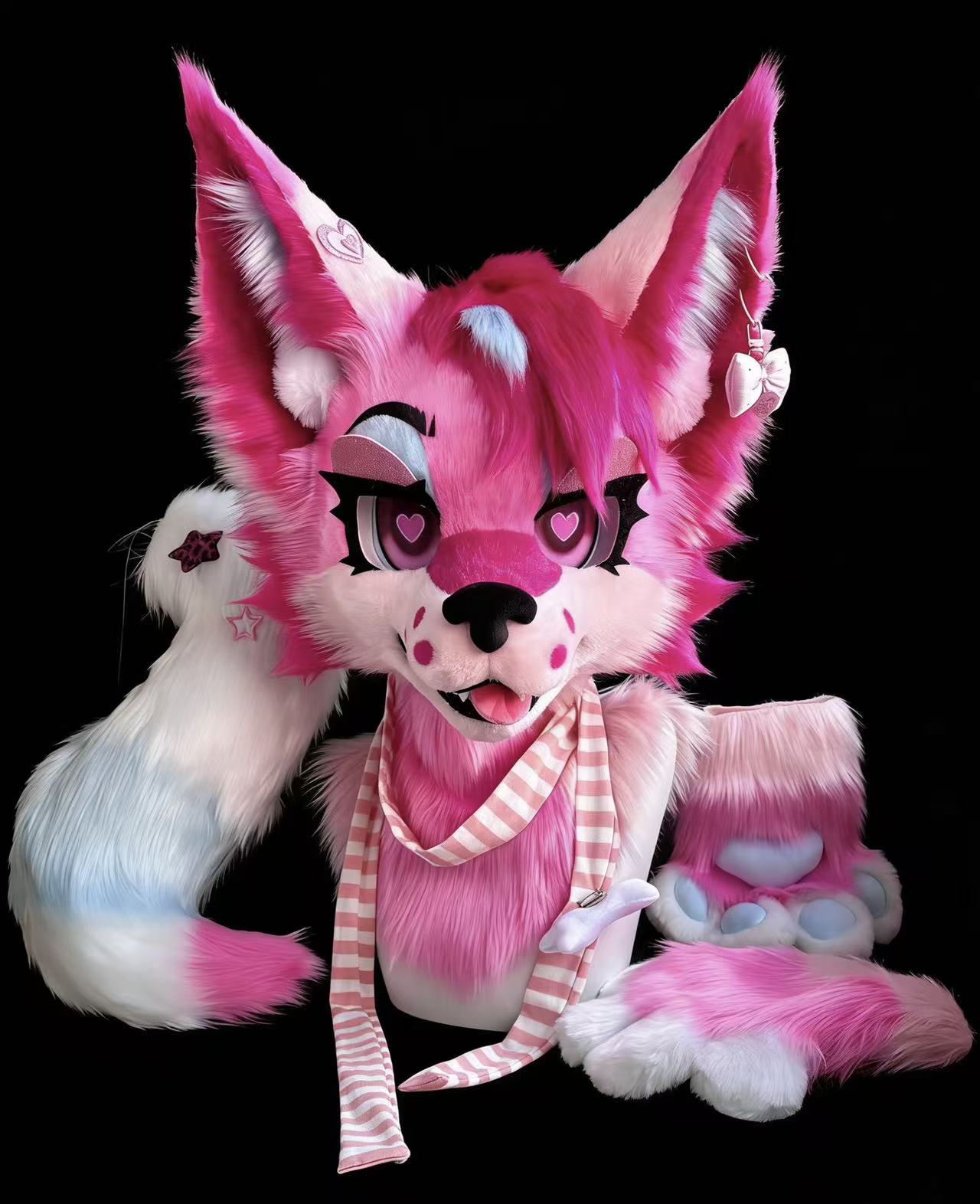 Surprised Kitten Realism Fursuit in Stock – Meow Fursuits
